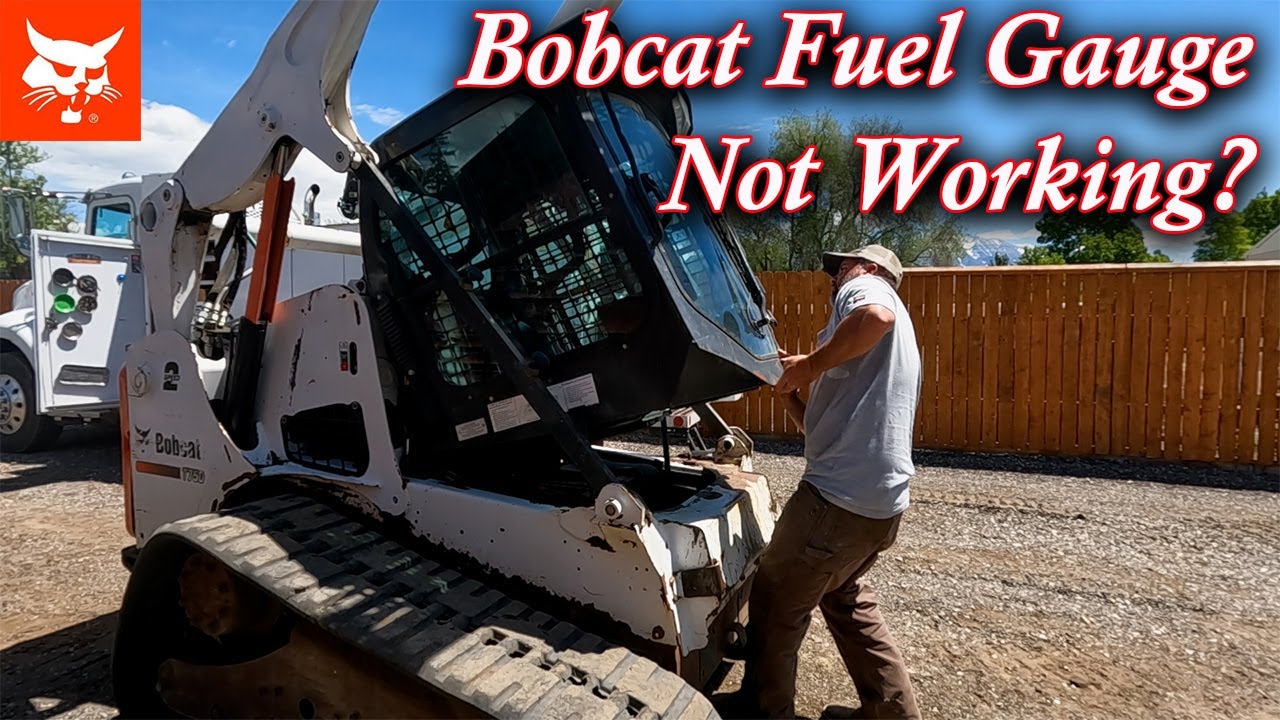 Bobcat Fuel Sending Unit Not Working in my T750.  Lets Fix It