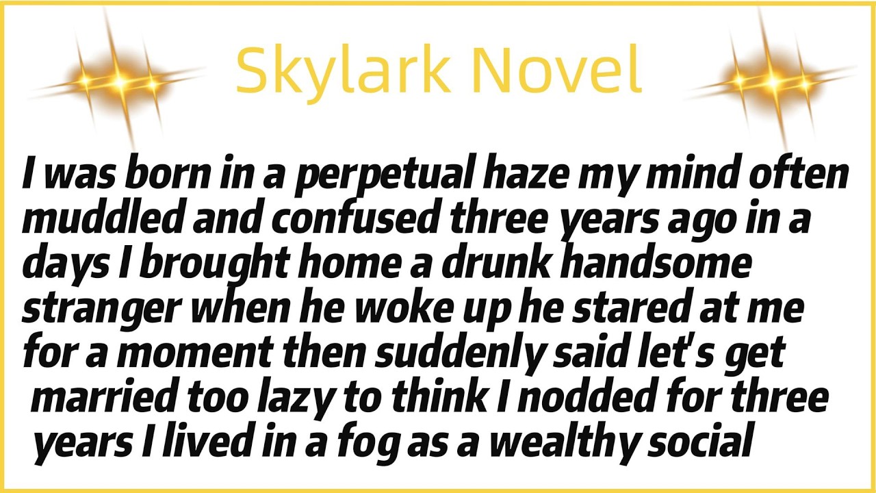 I was born in a perpetual hazemy mind often muddled and confusedthree years ago in a days