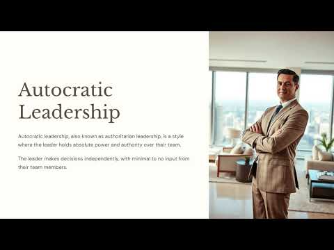 Introduction to Leadership Styles Mini-Lecture (20 Minutes)