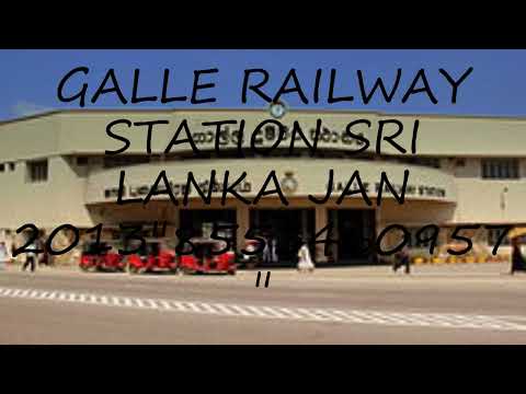 How to pronounce GALLE RAILWAY STATION SRI LANKA JAN 2013"8553460957" in English?