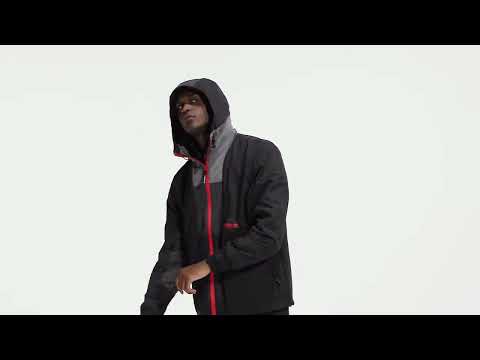 ADIDAS ADVENTURE BLOCKED WINDBREAKERAN OUTDOOR-INSPIRED WINDBREAKER MADE WITH RECYCLED MATERIALS.
