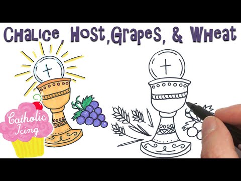 Catholic How To Draw: The Eucharist
