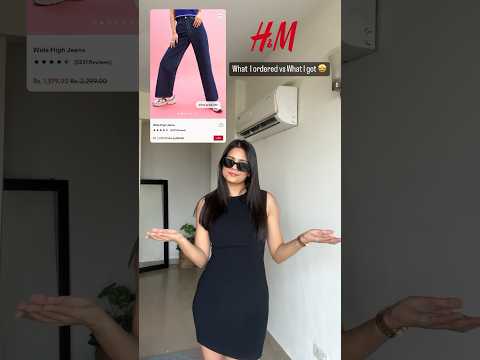 H&M - What I ordered vs What I got 🤩 #ashortaday #whatiorderedvswhatigot #hnmhaul #hnm #hnmreview