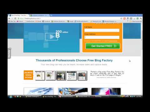 Video 5/ 20 Blogging for Dummies | How to Start a Blog for Free?