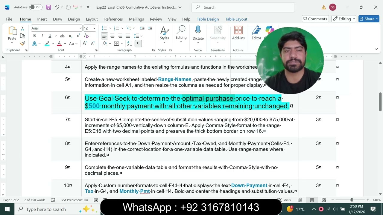 Exp22_Excel_Ch06_Cumulative_AutoSales | Excel Chapter 6 Cumulative - Auto Sales | Excel Ch06