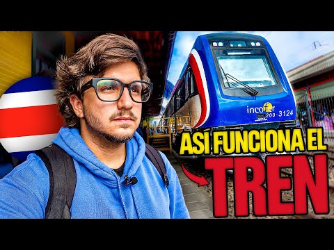 Visité TODAS LAS ESTACIONES del TREN en COSTA RICA 🇨🇷 | ¿Sí funciona?