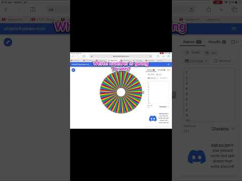 Day 2 of spinning the wheel of numbers 1-100 #number #wheelofnames