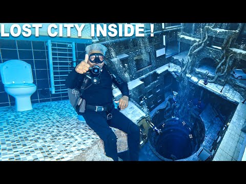 DAD inside The World's Deepest Swimming Pool 😮| Deep Dive Dubai 🔥