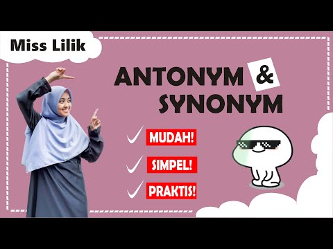 ANTONYM AND SYNONYM - MAGIC MANTRA