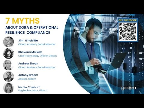 Webinar - 7 Myths About DORA Compliance | Digital Operational Resilience ACT