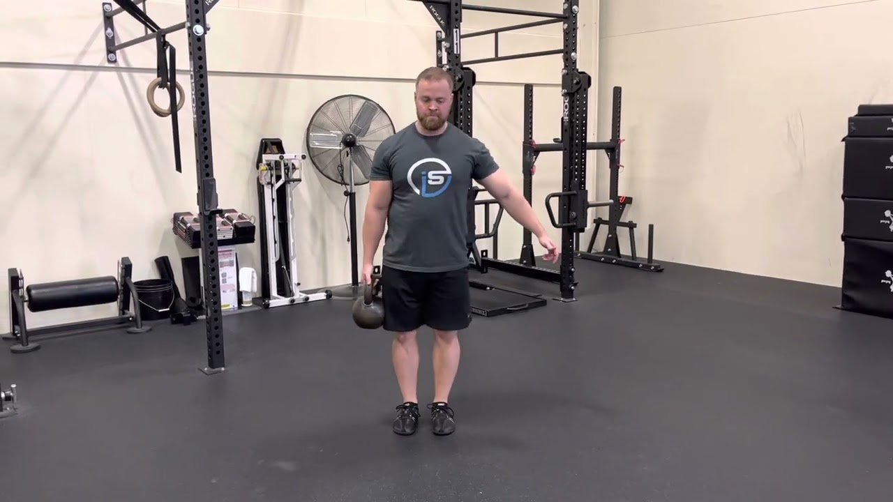 KB Lateral Lunge Contralateral Drop-Catch