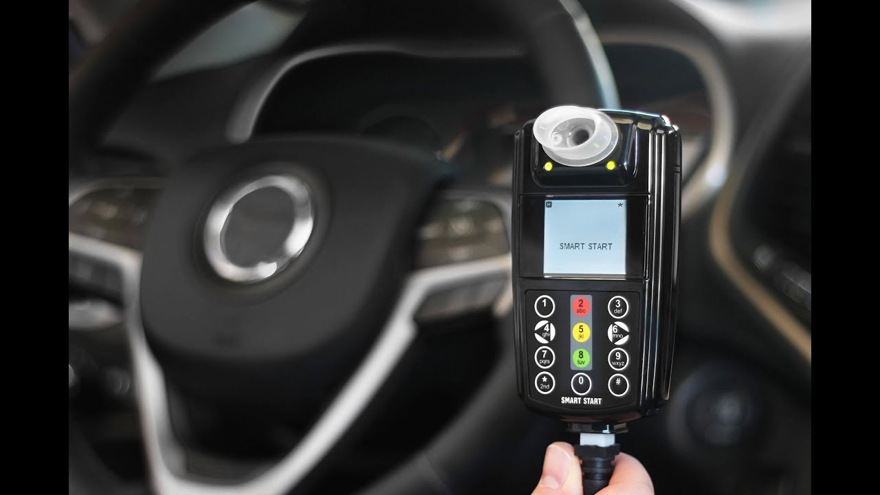 What happens with an ignition interlock?