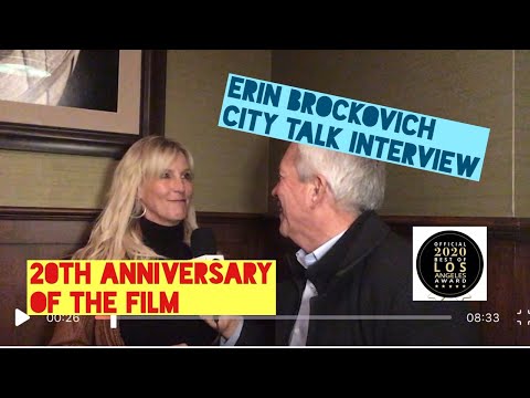 Erin Brockovich at 20th anniversary of the film “Erin Brockovich” her new battles