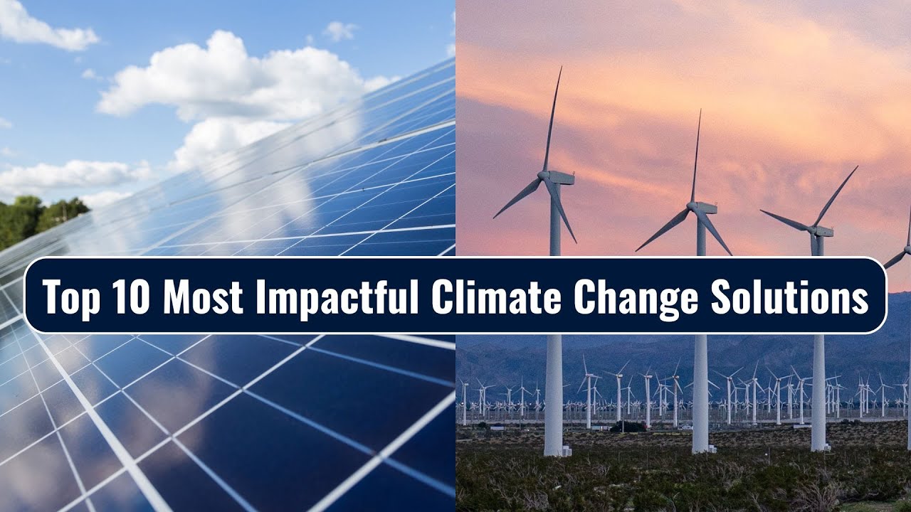 Top 10 Most Impactful Climate Change Solutions
