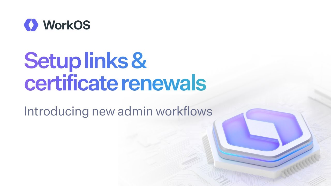 Introducing Admin Workflows