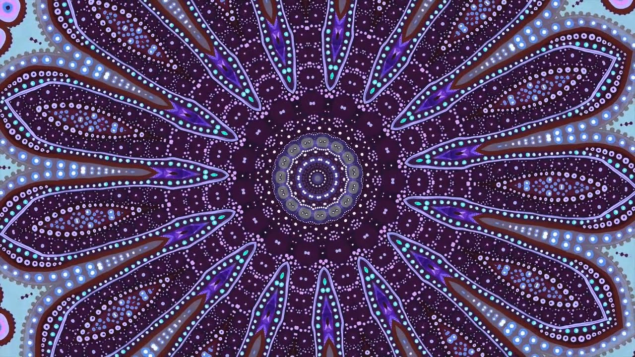 Relaxing Third Eye Chakra Mandala Meditation