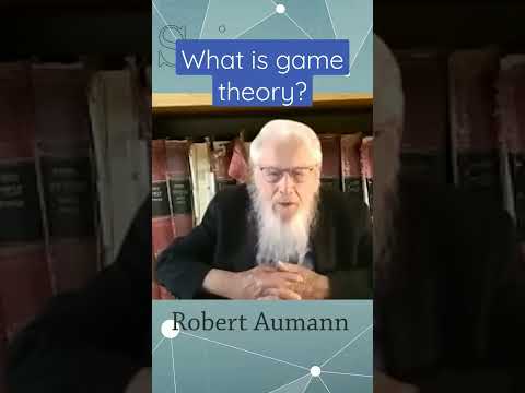 What is game theory? w Robert Aumann #reasonwithscience #podcast #science #economics @NobelPrize
