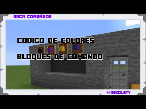 Constraseña de colores en Minecraft – El rincón de Alberto y Leti