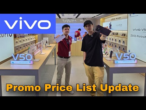VIVO Price List Update 2025 | vivo Y29, vivo V50 Series, vivo V40 Series, vivo Y Series