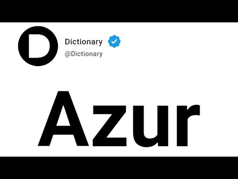 Azur Meaning In English