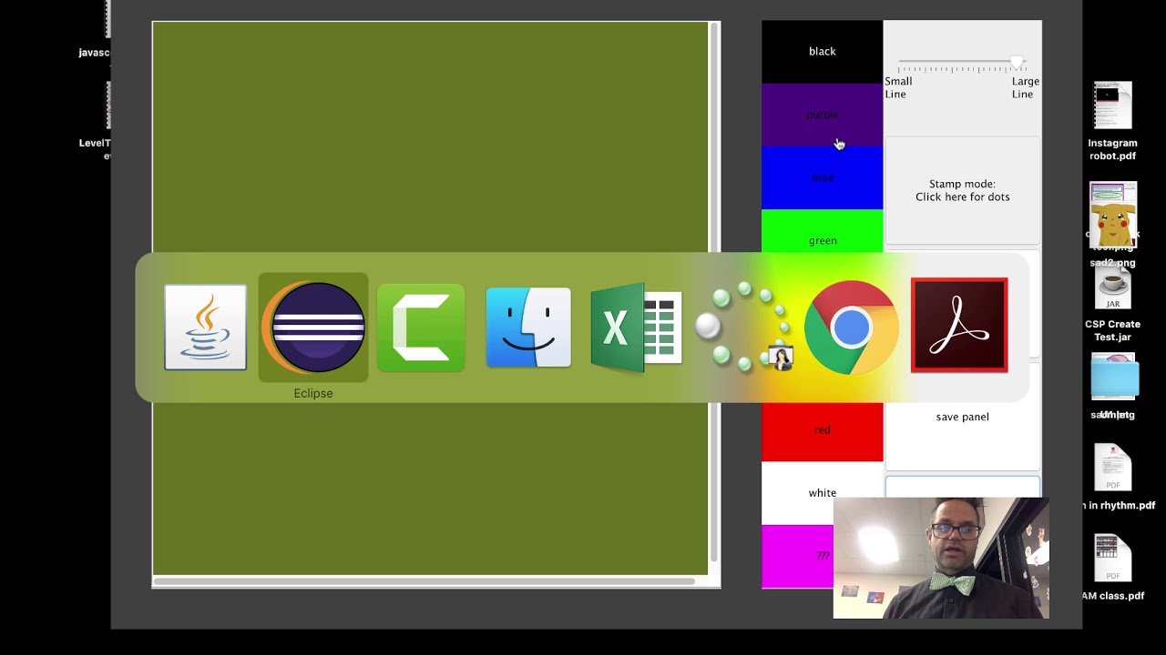 Creating a coloring app in Java