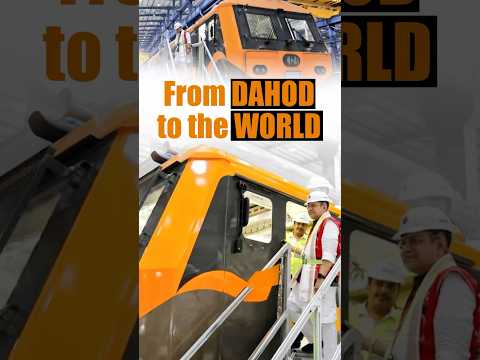 World-class 9000 HP loco manufacturing factory - Make in India, for the World!πDahod, Gujarat