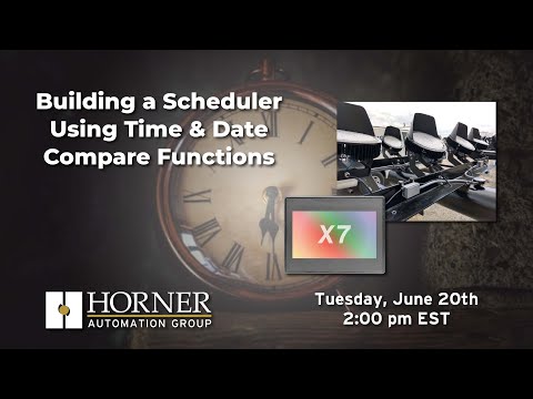 Building a Scheduler Using Time & Date Compare Functions