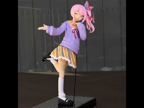 Mizuki figurine painting