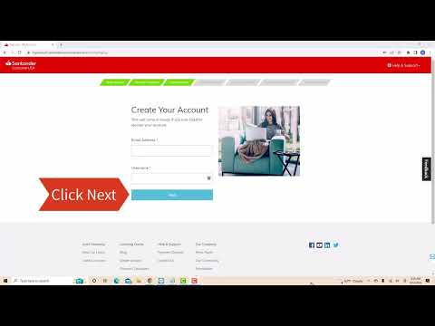 Santander Consumer USA - Sign Up Tutorial