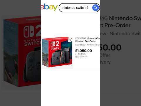 Buying a Nintendo Switch 2 on eBay Gone WRONG.💀