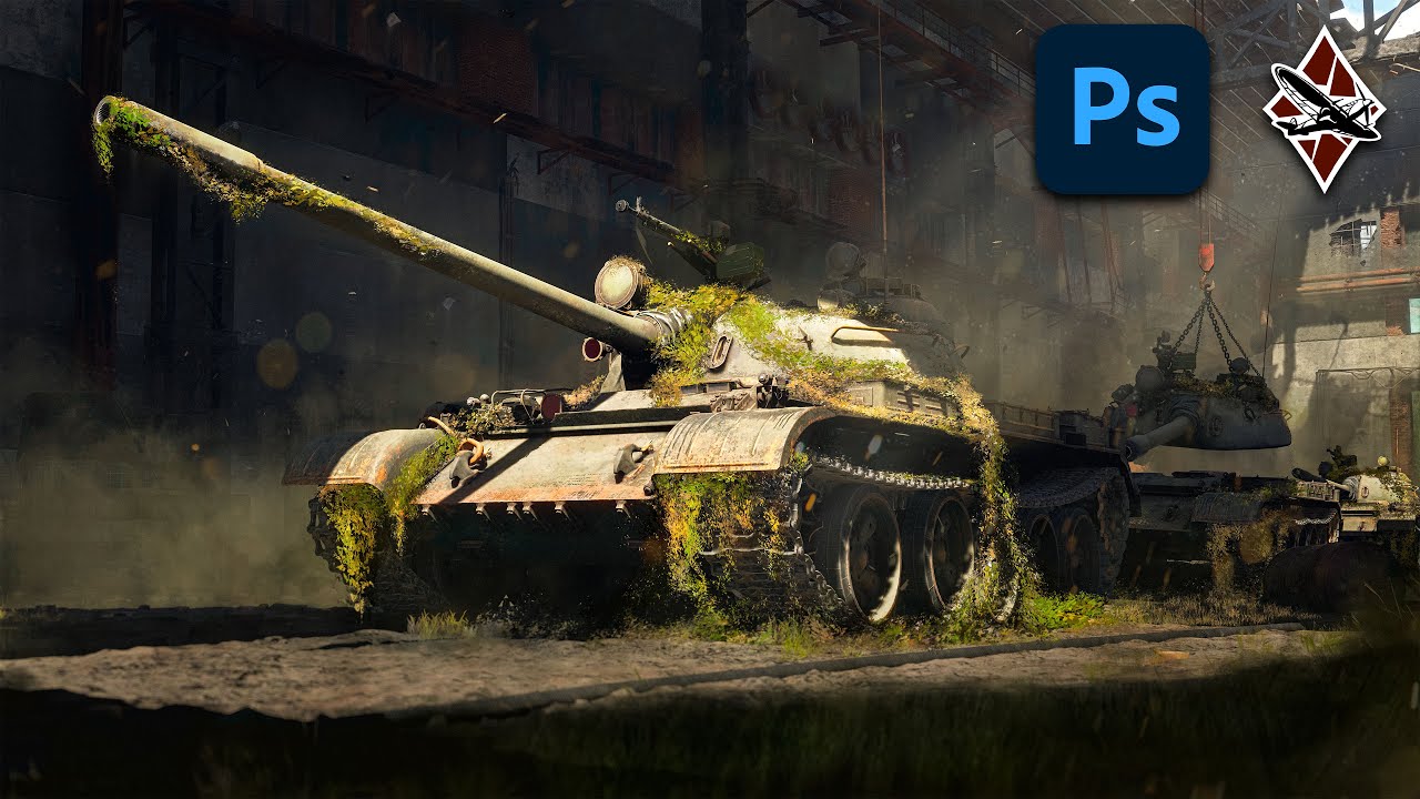 War Thunder Screenshot Edit | Photoshop | T-55  | Ep.2