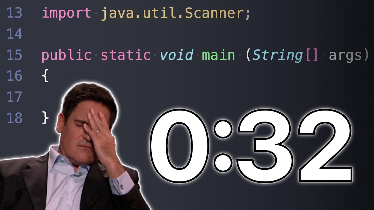 coding in java until i get an error