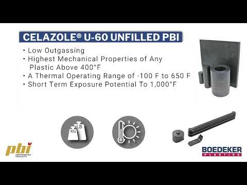 Celazole U-60 PBI Polybenzimidazole Overview in Under a Minute | Plastics the Boedeker Way