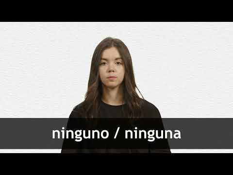 English Translation of “NINGUNO” | Collins Spanish-English Dictionary