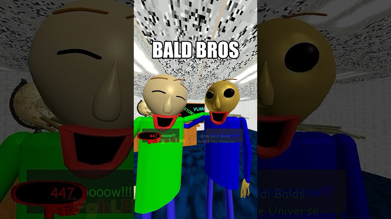 Baldi Doesn't Roast Badsum, but with extra 