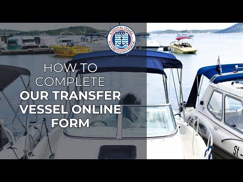 How to fill the Transfer form of documentation form - Vessel Documentation