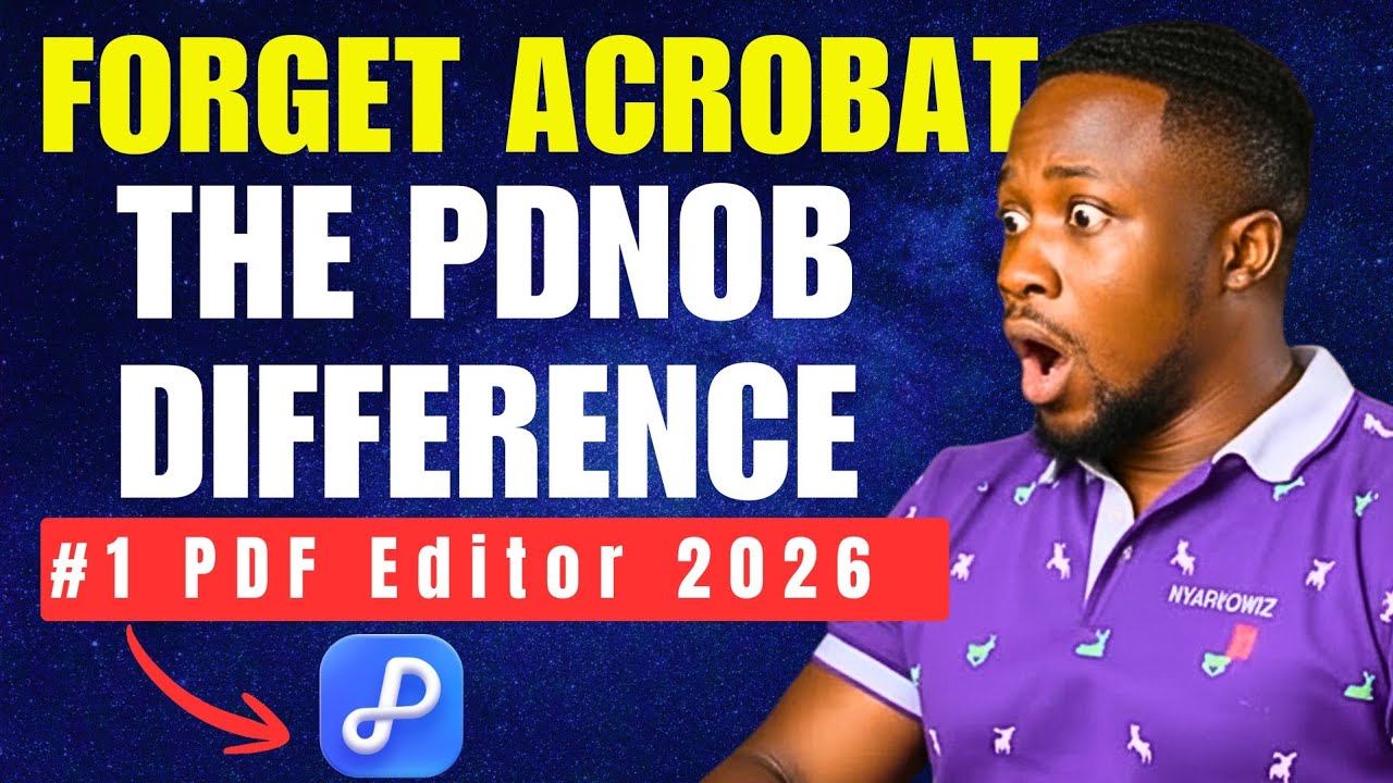 STOP Using Adobe Acrobat — BETTER PDF Editor for Windows (2026)