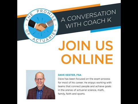 Meeting with Coach Dave Kester | Coaching Actuaries