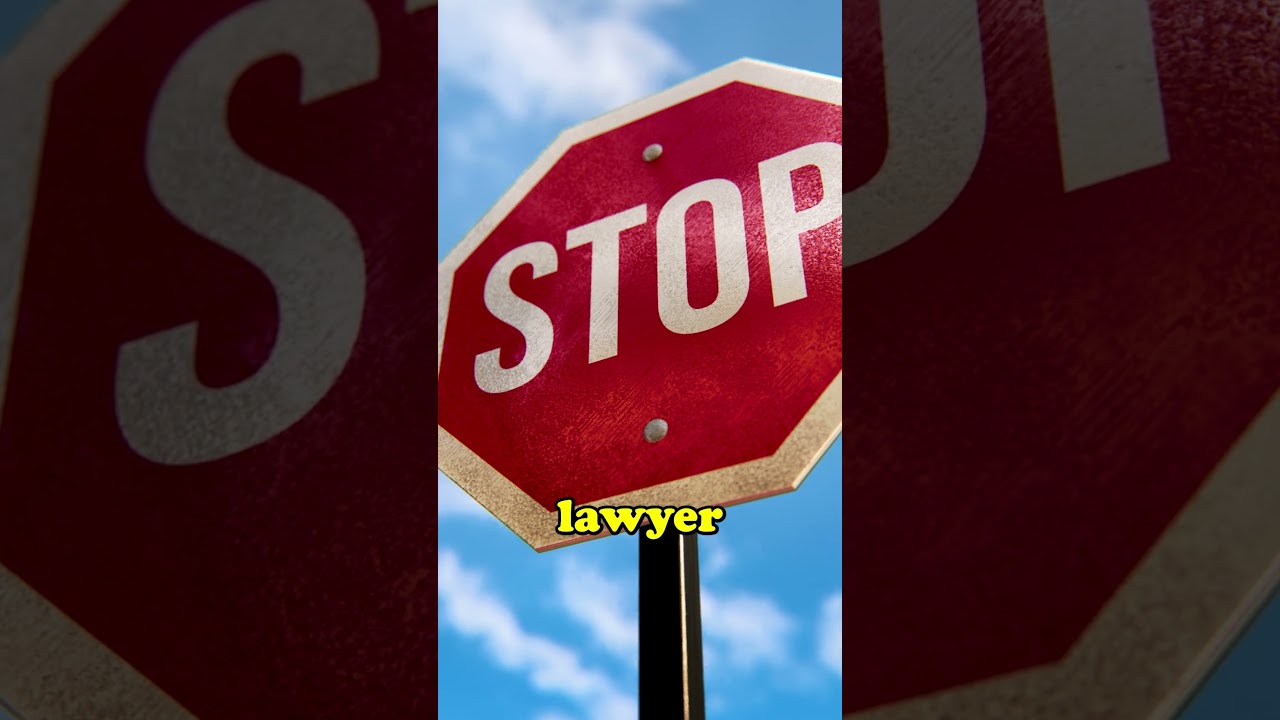 Lawyer vs. Cop: The Stop Sign Duel ~ Joke of the Day
