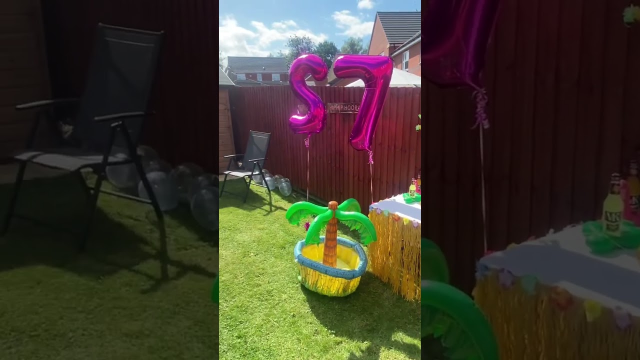 Hawaii party theme 🎉 🍹 #shorts #hawaii