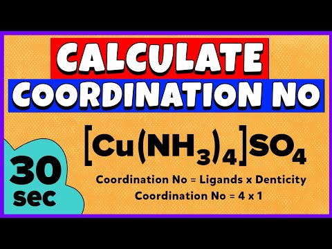 How to find coordination number? | How to find oxidation state? | Coordination Compounds