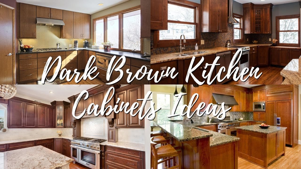 Dark Brown Kitchen Cabinets Designs That Add Richness and Style to Your Kitchen Layout Ideas
