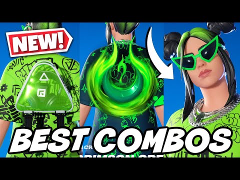 BEST COMBOS FOR *NEW* GREEN ROOTS BILLIE SKIN (FORTNITE FESTIVAL SEASON 3)! - Fortnite