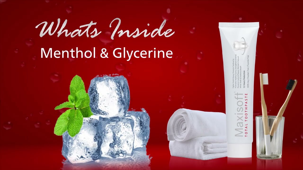 Maxisoft Total Toothpaste | 12-hour oral protection gaurenteed