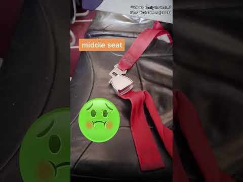 The grossest part of the airplane seat