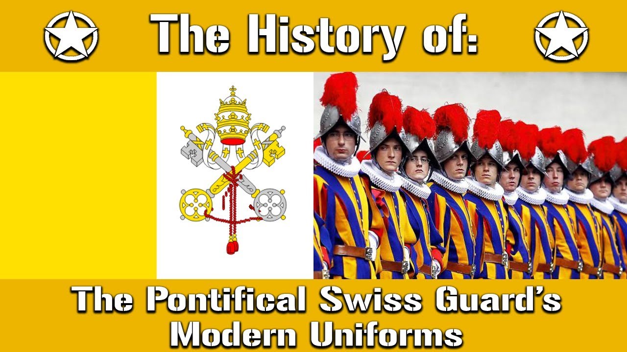 The History of: The Pontifical Swiss Guard's Modern Uniforms | Uniform History