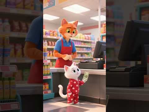 ๐๐ Surprise Ending โ Happy Fatherโs Day #cat #kitten #kitty #shorts #cats #ai #story
