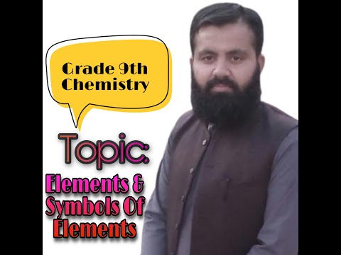 Elements,Symbols Of Elements & Representation Of Elements