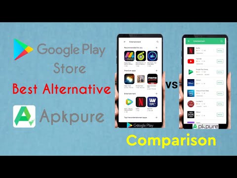 Google Play Store Best Alternative Apkpure Comparison