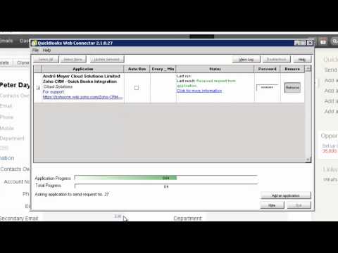 Zoho CRM and Quickbooks